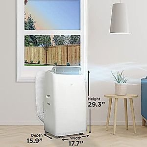 Danby DPA100E5WDB-6 Portable AC, White