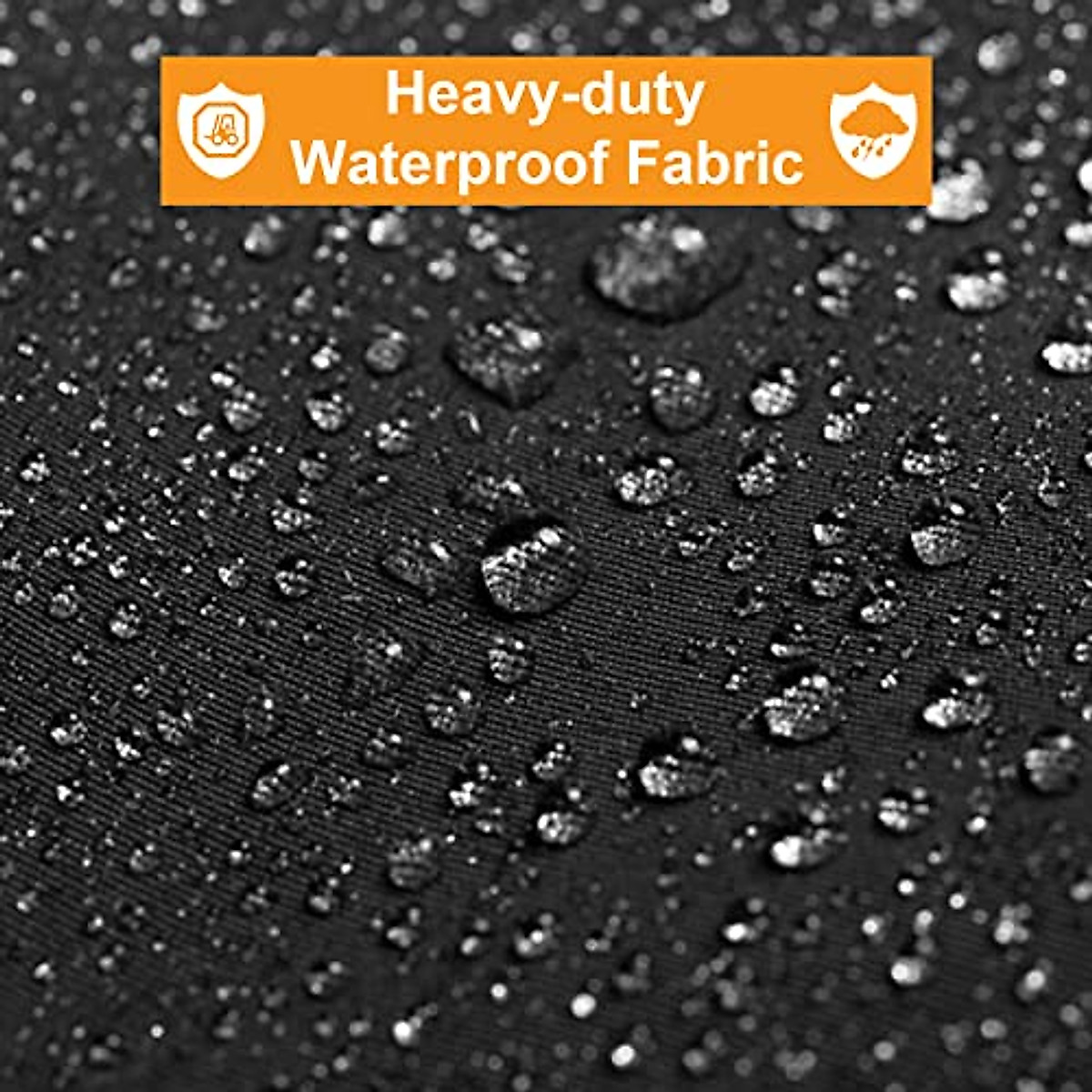 Capolo Heavy Duty Fan Cover for Dust, Industrial Shop Fan Covers Outdoor Waterproof for 18-20" High Velocity Floor Fan, Commercial, Garage, and Greenhouse Use