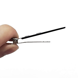 Messen 24 Pieces No Bend Hair Clips Seamless Side Bangs Fix Fringe Curl Pin Barrette No Crease Hair Clip for Makeup Washing Face Accessories Women Girls (Pink,White,Yellow,Blue,Black,Rose Red)