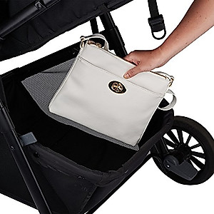 Pivot Modular Travel System with LiteMax Infant Car Seat with Anti-Rebound Bar (Desert Tan)