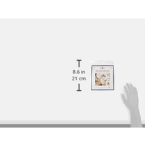 DMC DC90 Water Soluble Cross Stitch Canvas, 8 by 8-1/2-Inch, White, 14 Count