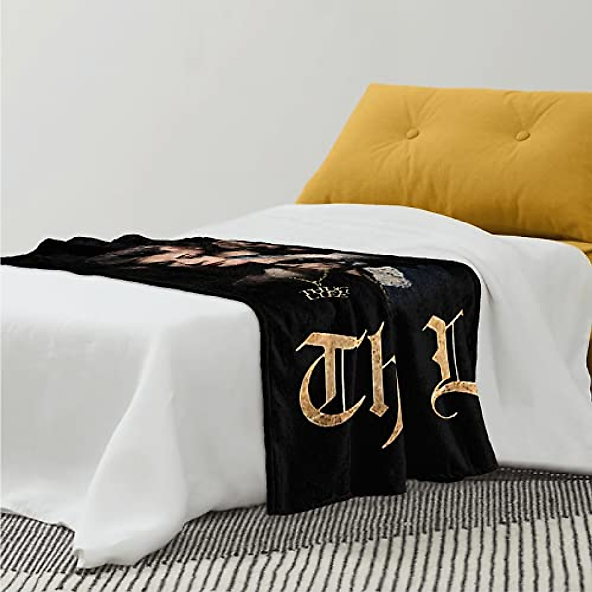 PPAIM Fleece Blankets Lightweight Plush Fuzzy Cozy Soft Throw Blanket for Bed Sofa Couch Travel Camping 50''x40''