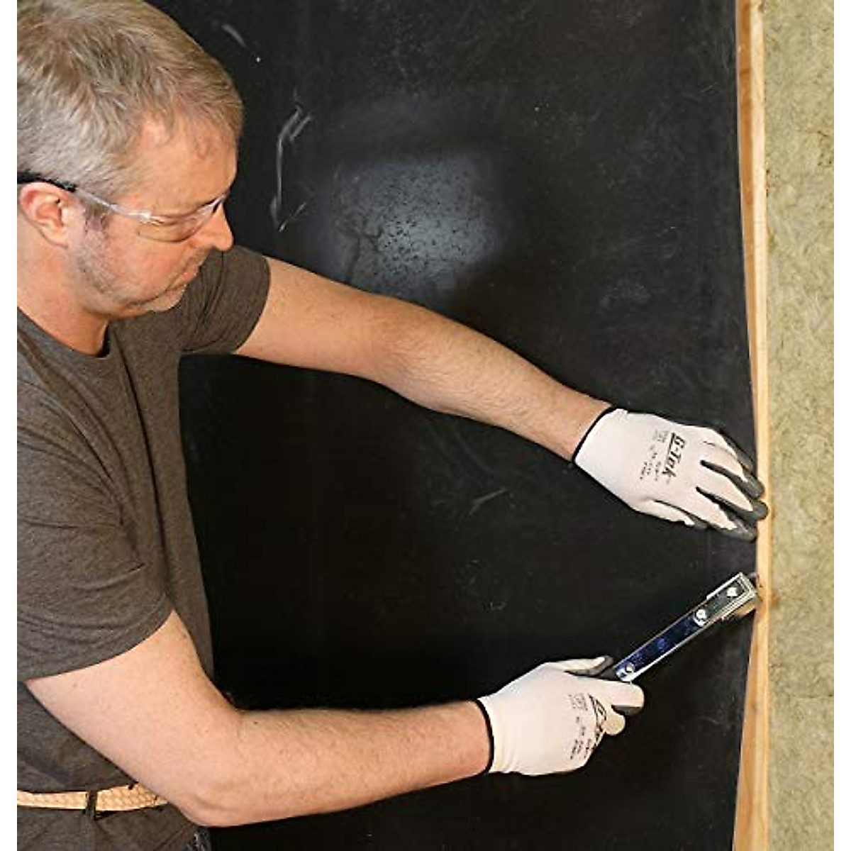 Mass Loaded Vinyl MLV Barrier 4' x 15' 2 LB Two Pound 60 Square Foot Roll Soundproofing Acoustic Barrier