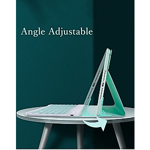 Keyboard Case for iPad Air 11 inch M2/ iPad Air 5th 4th Generation 10.9 Inch iPad Pro 11 inch 4th 1st/2nd/3rd Gen Magnetic Detachable Bluetooth Keyboard (Pink)