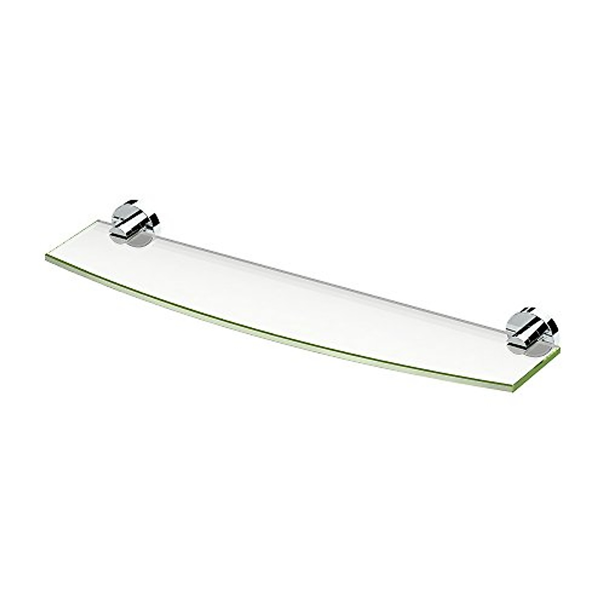 Gatco 4636 Glam Glass Shelf, 20 Inch, Chrome