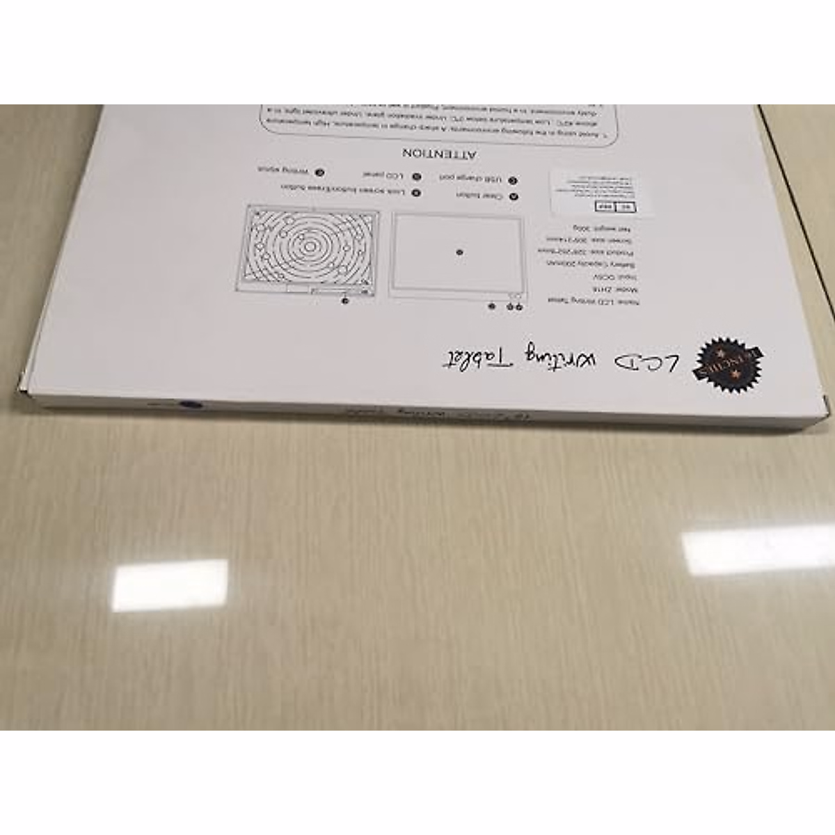 16 Inch Rechargeable LCD Writing Tablet, Erasable & Colorful Doodle Board with Eye-Protecting Large Screen, Educational Learning Toys for 3 4 5 6 7 Year Old Kids, Drawing Tablet Gift for Boys Girls