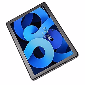 DAUERHAFT Tablet, 12GB RAM 512GB ROM Multifunction 10.1 Inch Tablet 4G LTE Network 2560x1600 Resolution for Business for Entertainment (Grey)