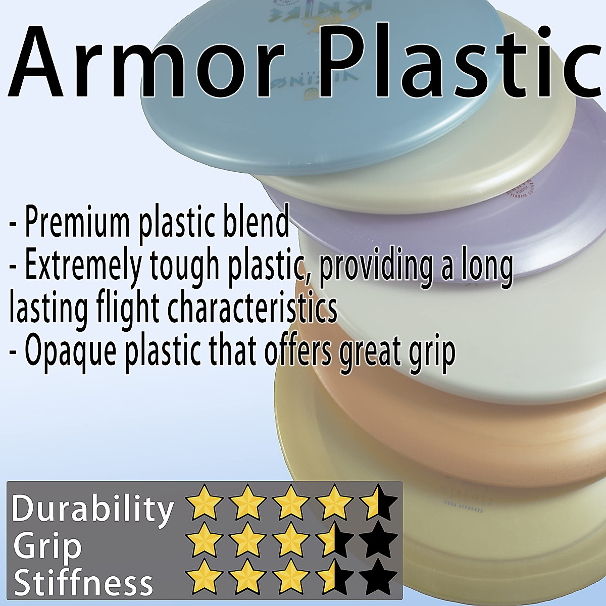 Viking Discs | Berserker | Beginner Disc Golf Driver | Armor Plastic [Colors Vary]