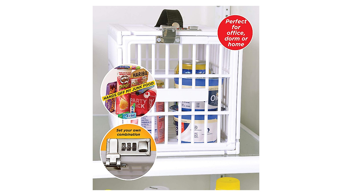 Food Snack Lock Box - Keep Treats Safe & Fresh