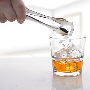 Barfly Ice Tong, Stainless, 7.1 Inch
