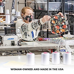 Marley's Monsters Seasonal UNpaper Towels - Reusable Paperless Towels - Cotton, Tree Free (12-count roll) (Trick or Treat)