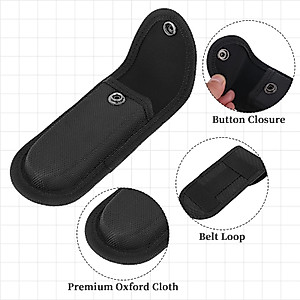 Knife Sheath for Belt, Pocket Knife Sheath Multitool Sheath 5''-5.5'' Multitool Pouch with Snap Closure Horizontal Or Vertical Belt Loop Folding Knife Pouch Multitool Case