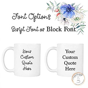 Custom Quote Long Distance State Mug, Hearts over Cities, 11oz or 15oz