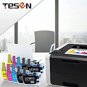 TESEN Compatible LC3013 Ink Cartridge Replacement for Brother 3013 3011 LC 3013 LC3011 Use with Brother MFC-J497DW MFC-J690DW MFC-J491DW MFC-J895DW Series Printer 10 Pack