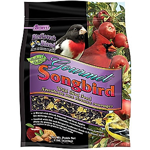 F.M.Brown'S Bird Lover'S Blend Gourmet Songbird With Almonds & Apples, 5 Lb