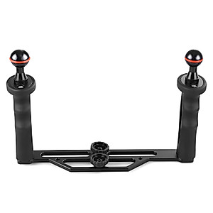 Poyinco Underwater Video Light Stabilizer Tray, Lightweight Aluminium Tray for GoPro OSMO and Any Other Camera with 1/4 inch Screw Hole