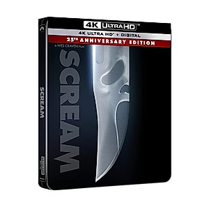 Scream - Limited Edition Steelbook [4K UHD + Digital Copy]