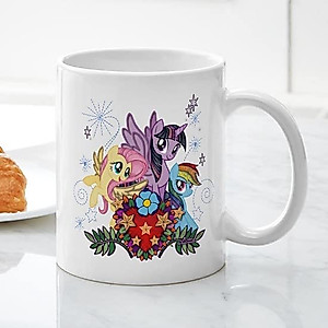 CafePress MLP Heart And Sparkles Mugs Ceramic Coffee Mug, Tea Cup 11 oz