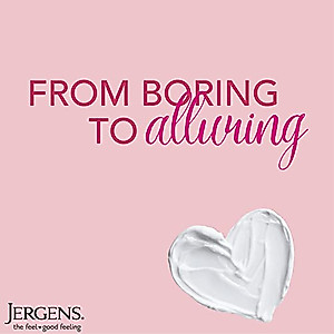 Jergens Rose Body Butter Lotion, Hand and Body Moisturizer with Camellia Essential Oil, for Indulgent Hydration, 7 oz