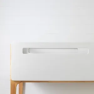 South Shore Bebble Modern Bunk Bed White and Natural Twin