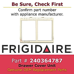 Frigidaire 240364787 Drawer Cover Unit