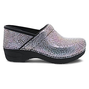 Dansko XP 2.0 Clogs for Women-Lightweight Slip-Resistant Footwear for Comfort and Support-Ideal for Long Standing Professionals-Food Service, Healthcare Professionals Lacy 7.5-8 M US