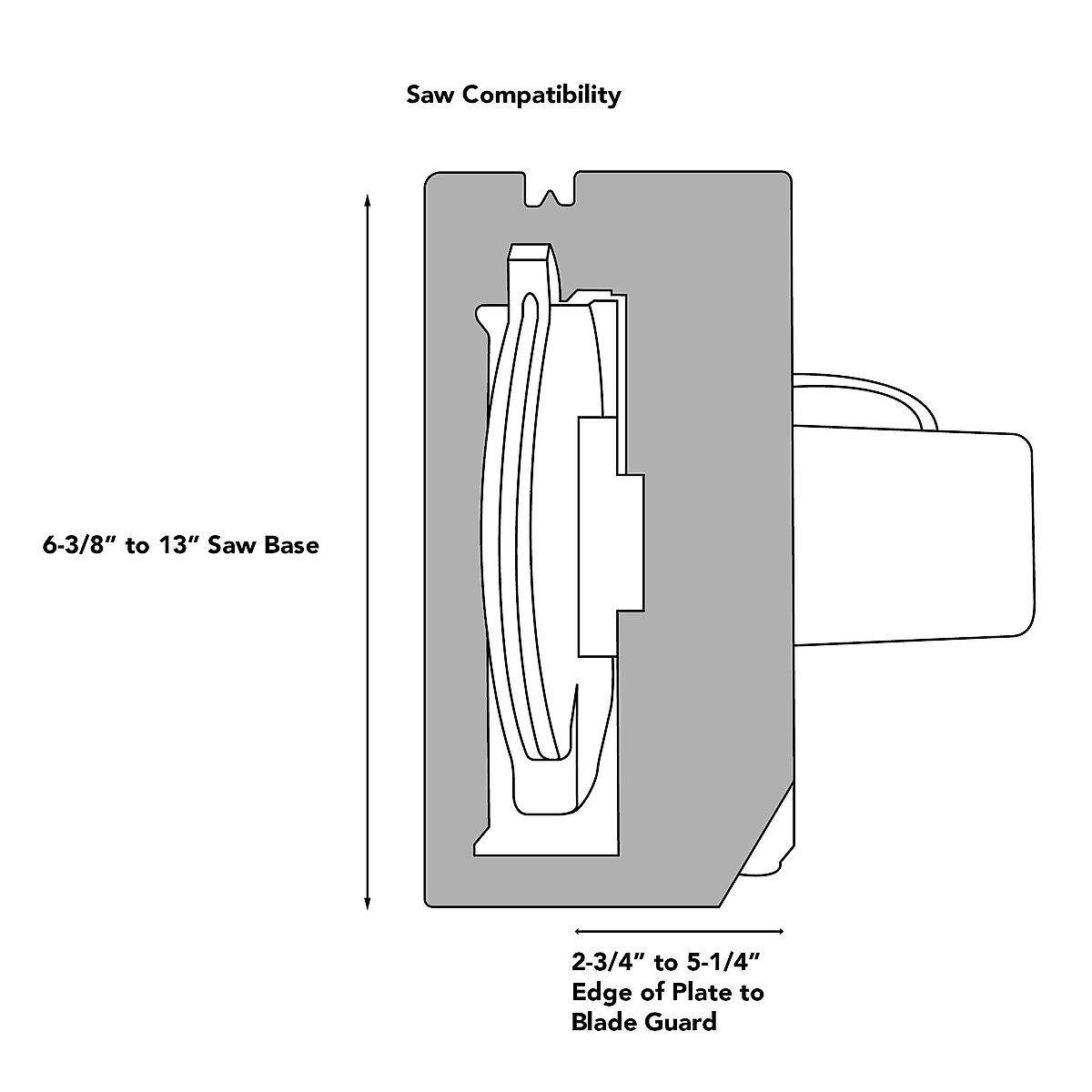 Milescraft 1409 Track Saw Guide - Universal for 7-1/4" Circular Saws, 50" Cutting Range, 2" Depth, Aluminum