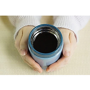 Tiger Water Bottle, 8.5 fl oz (250 ml), Lightweight, Screw Mug Bottle, Vacuum Insulated Bottle, Tumbler, Can Be Used For Mugs Hot or Cold Retention MCA-C025AS, Sax Blue