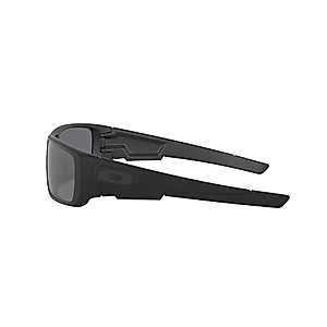 Oakley Crankshaft Sunglasses Black Frame, Black Iridium Polarized Lenses, 60MM
