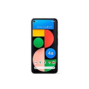 Google Pixel 4A 5G 128GB 6GB RAM International Version - Just Black (Renewed)