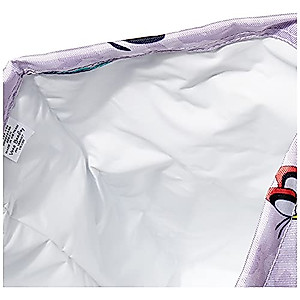 Vera Bradley Women's Recycled Lighten Up Reactive Lunch Tote Lunch Bag, Lavender Butterflies, One Size