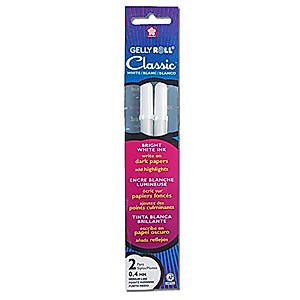 SAKURA 37493 Gelly Roll Classic Pen, White