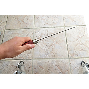 Crude - 7 Inch Japanese Santoku Chef Knife, Carbon Steel, Forged !