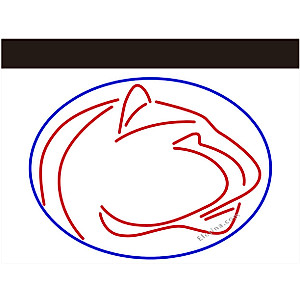 Bar Neon Light Sign Penn State Nittany Lions,ncaa -like Led Lamp Neon Signs For Wall Decor