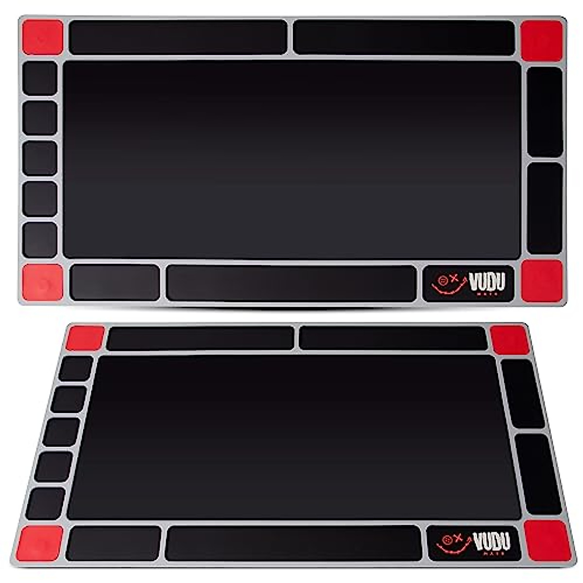 VUDU Magnetic Mat - Multi-Purpose PVC Hobby Mat with Magnetic Corners, Crafting Work Surface for Radio Control Hobbies, Model Making, Jewelry Making, Wood working, and more (Large)