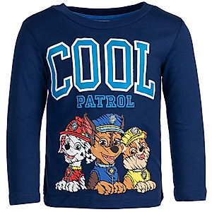 Paw Patrol Marshall Chase Rubble Infant Baby Boys 2 Pack T-Shirts Blue/Gray 18 Months