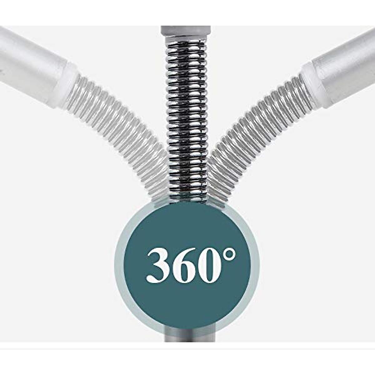 Beach Umbrellas STARRY CITY 7.2 Feet Large Sun Shade Shelter Portable Windproof 3 Links Design Patio Umbrella with Sand Anchor For Garden Beach Outdoor Poor (Bule, 7.2FT)