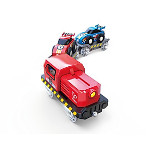 Hape Race Car Transporter, L: 11, W: 2, H: 1.5 inch