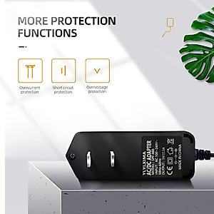 YLYLXIMA 5V 2A Power Supply Adapter AC DC 5V 10W 2A Switching Charger 5.5 x 2.5mm Power Adapter 5V 2000ma Power Supply Compatible Connector 5.5mmx2.1mm