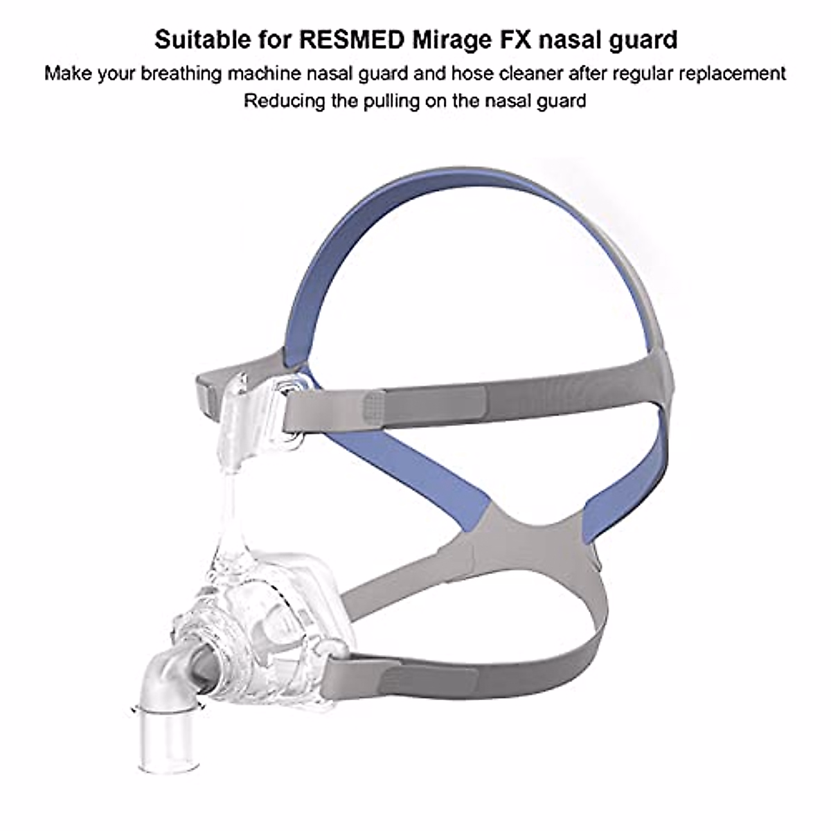 Cpap Elbow Connector, Resmed Cpap Mask Replacement Elbow Connector Assembly Accessory Fit For Resmed Mirage Fx Nasal Guard Mirage Fx Nasal Mask