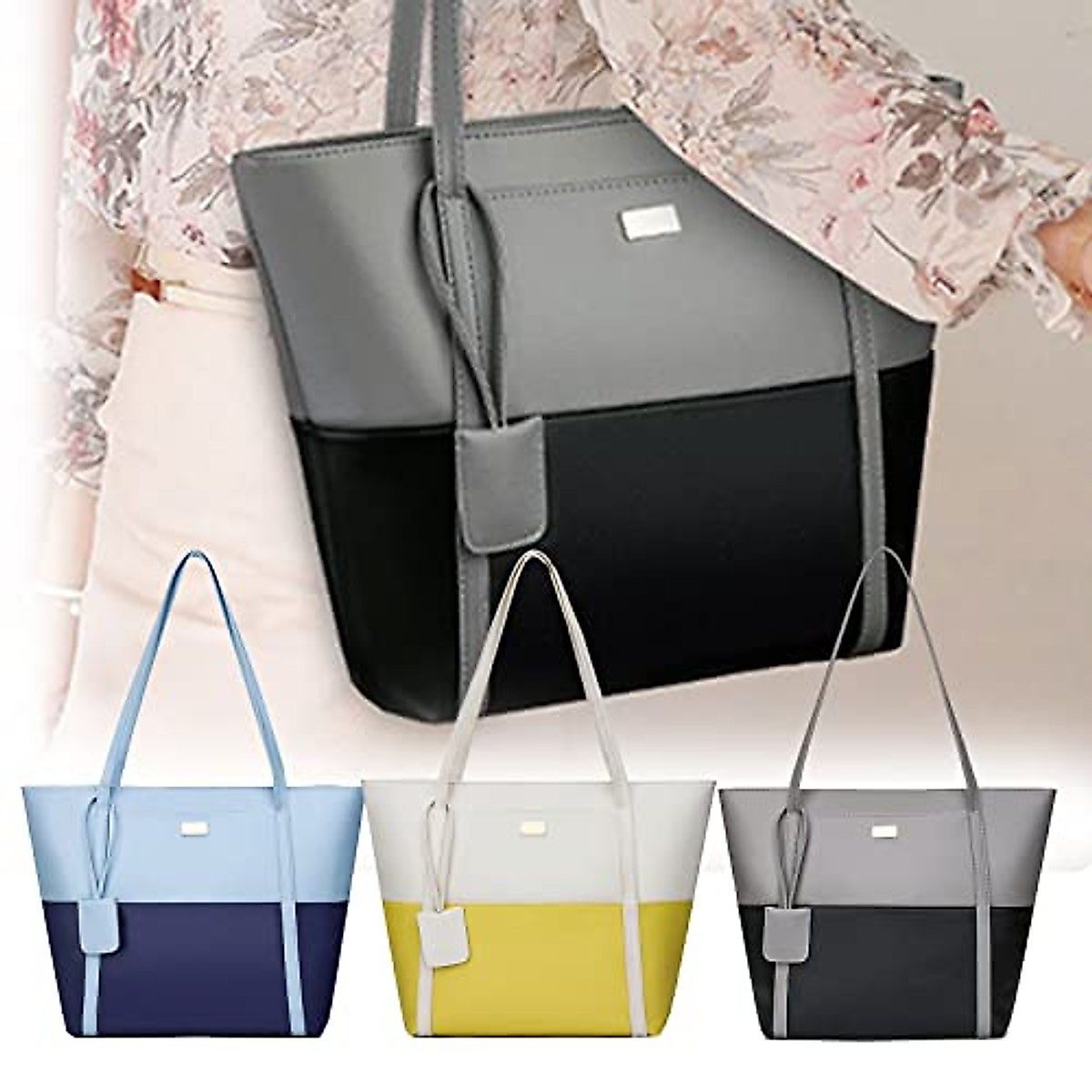 Women's Handbag, Women's Soft Tote Shoulder Bag, Large Capacity Handbag, Women's Artificial Leather Shoulder Bag