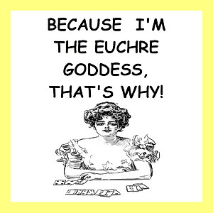 CafePress Euchre Mugs Ceramic Coffee Mug, Tea Cup 11 oz