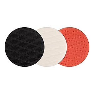 Amazon Basics Buffing Pad Kit - 5.5-Inch, 3-Pack
