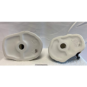 Dept 56, Heritage Village Collection C. Bradford, Wheelwright & Son" Set of 2 Handpainted Porcelain Accessories