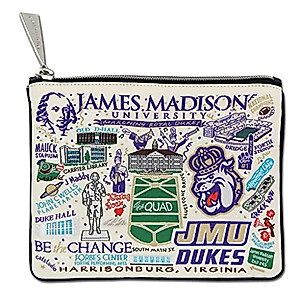 Catstudio James Madison University Collegiate Zip Pouch | 5" x 7"