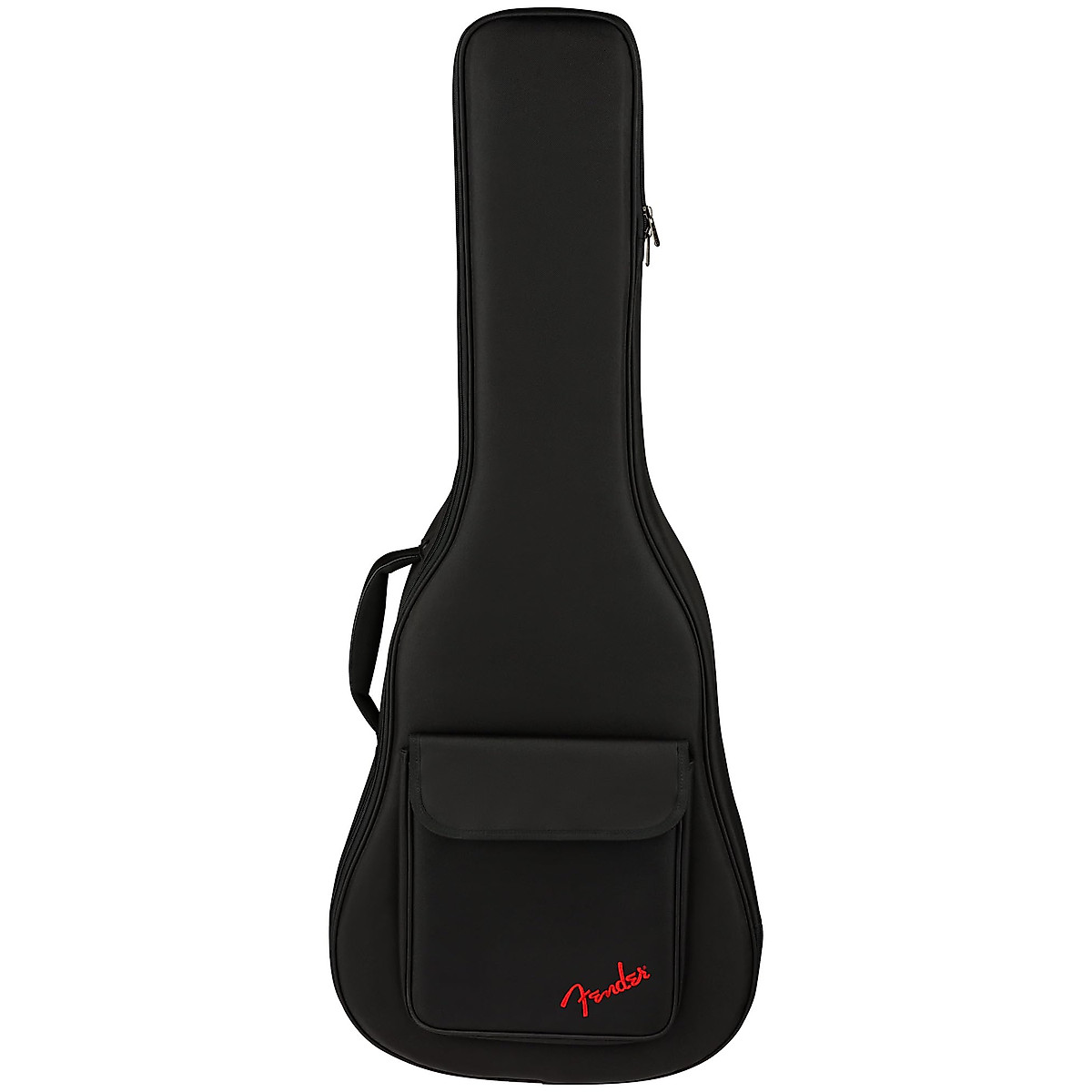 Fender Busker Dreadnought GigCase - Black Bundle with Picks and Austin Bazaar Instructional DVD