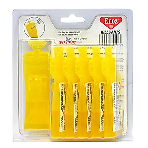 Enoz Kills Ants Liquid Ant Killer, Attracts and Kills The Queen Ant and The Colony Ants (Pack of 6, 36 Baits Total)
