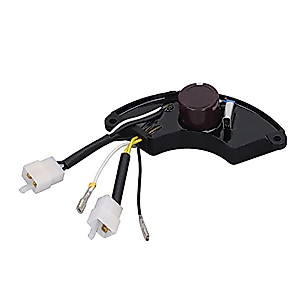 LANTRO JS Automatic Voltage Regulator 3 Phase, 8 Wires, Half Moon Style Aluminum Sheet Reliable Generator Voltage Regulator