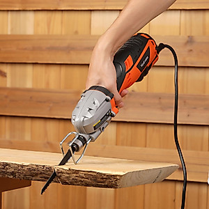 Yunirvana 5.0 Amp Variable-Speed Corded Reciprocating Saw - 3000spm for Versatile Cutting, 1/2" Stroke Length, Up to 4-1/2" Cutting Capacity for Wood and Metal