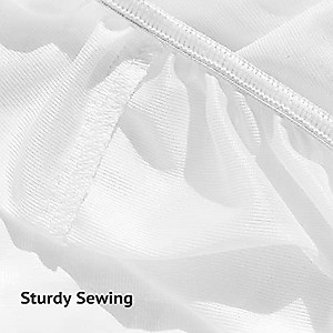 Organic Bamboo Crib Mattress Pad Waterproof Protector, Baby Toddler Crib Mattress Cover, Organic Toddler Bed Crib Mattress Protector Pad Waterproof, Padded Baby Mattress Protector Cover Fitted 28x52